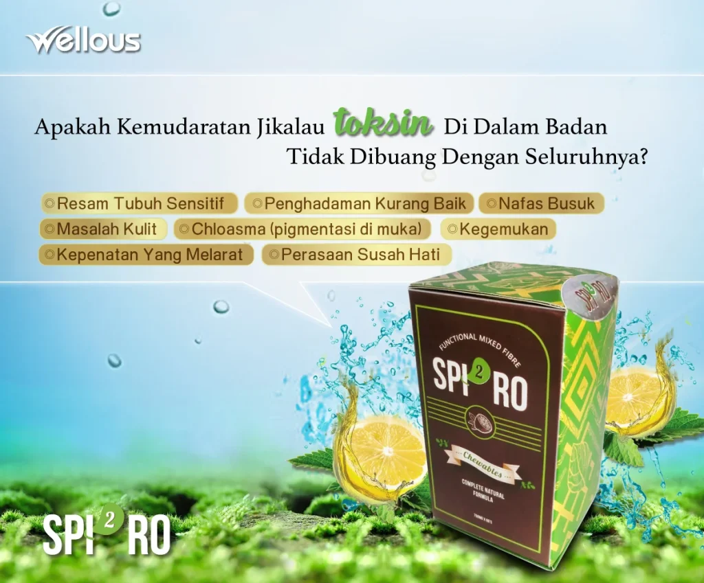 Spiro Detox Wellous Original QR Code - Wellous Produk Original Malaysia